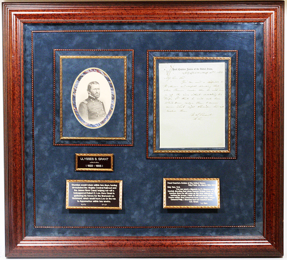 Autograph Letter Signed | ULYSSES S. GRANT | First edition